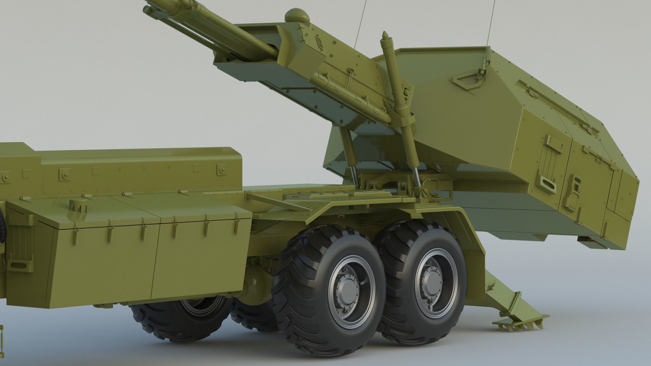 Archer Artillery System 3D model | CGTrader