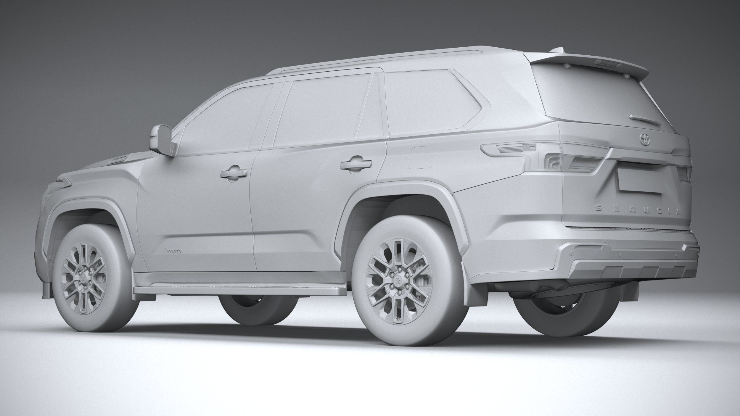 Toyota Sequoia 2023 3D model | CGTrader
