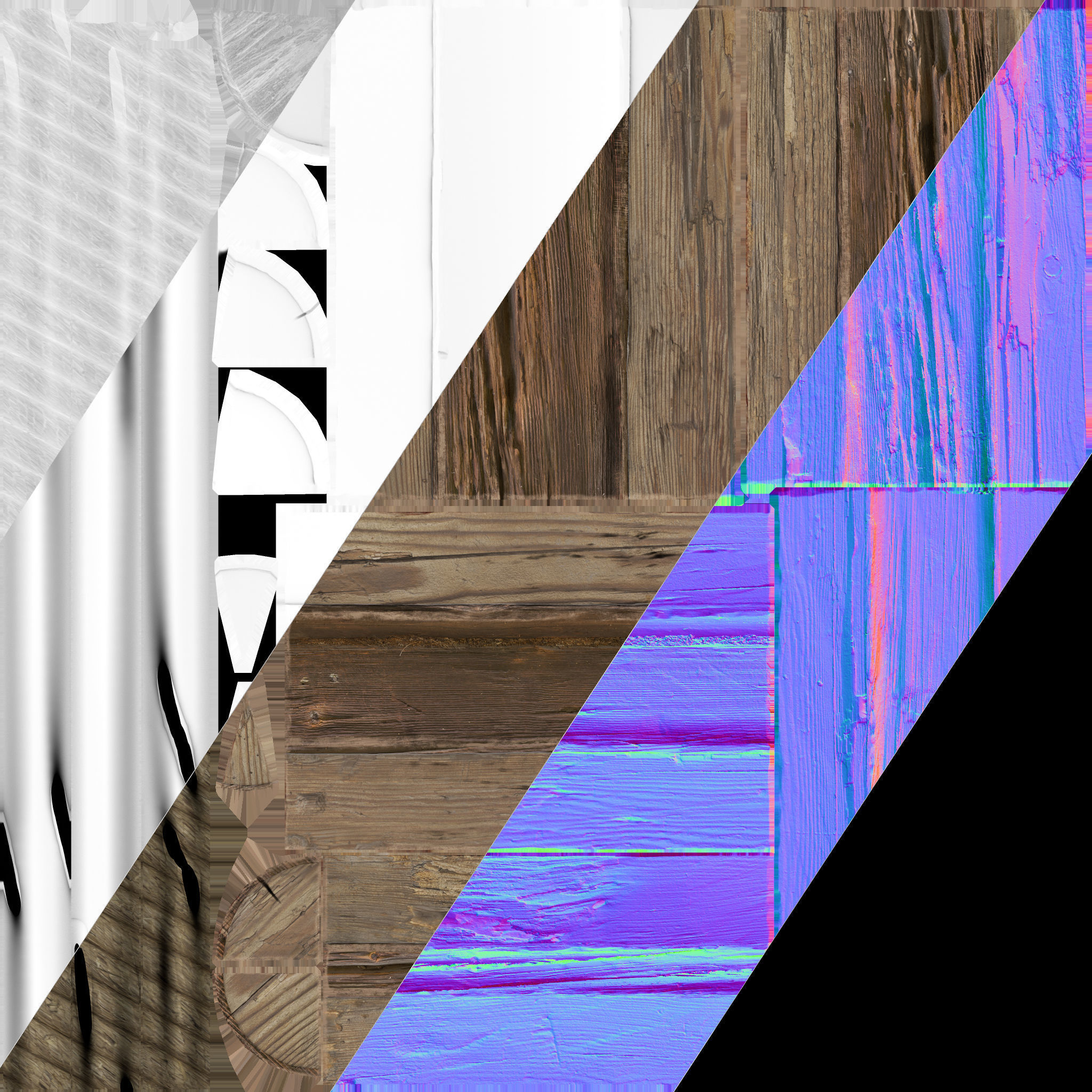 3D model Large Set of Lumberjack and Firewood VR / AR / low-poly | CGTrader