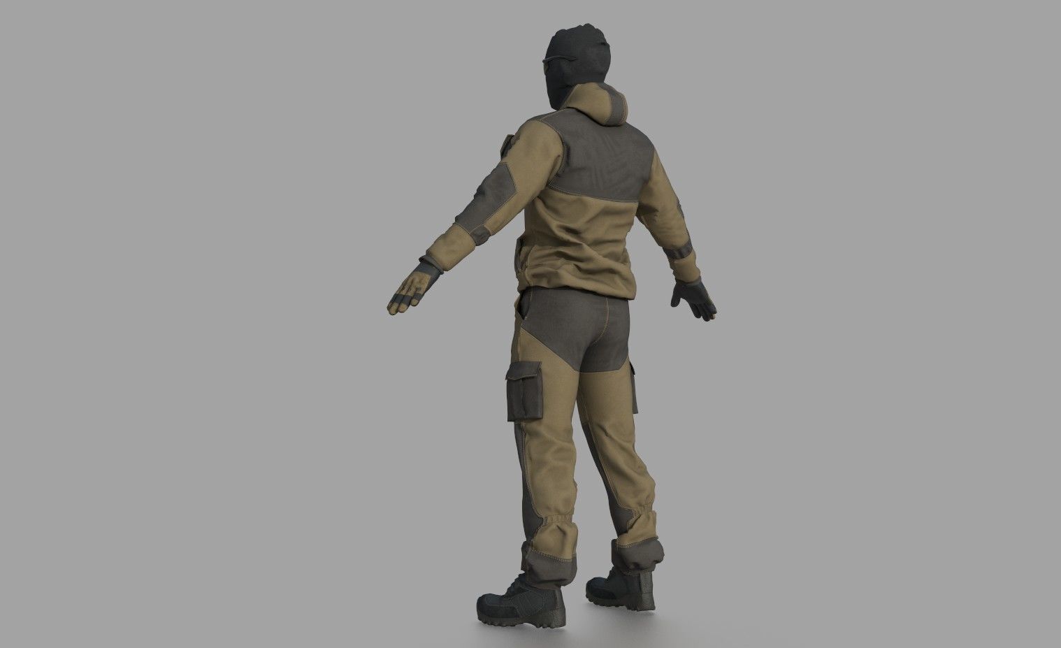 TACTICAL UNIFORM 3D model | CGTrader