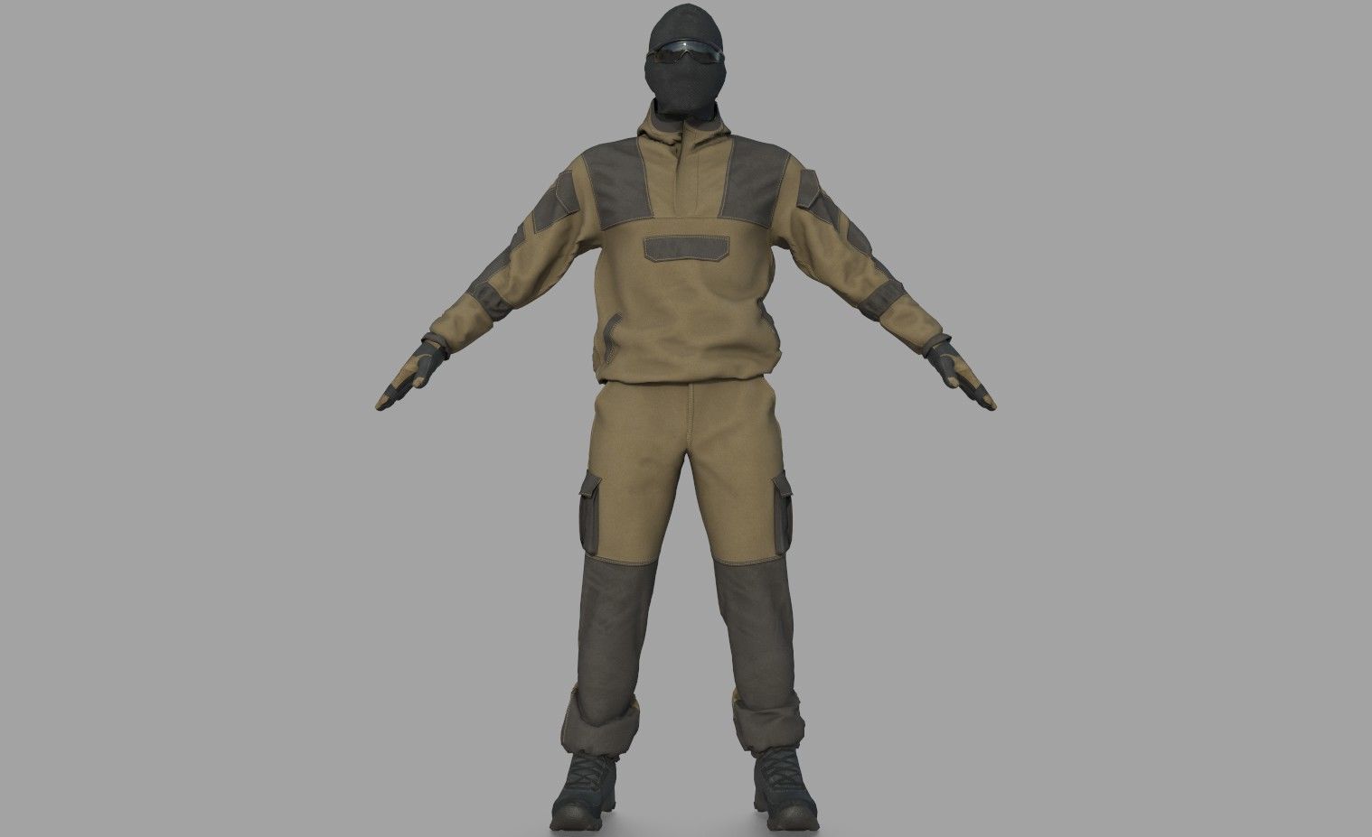 TACTICAL UNIFORM 3D model | CGTrader