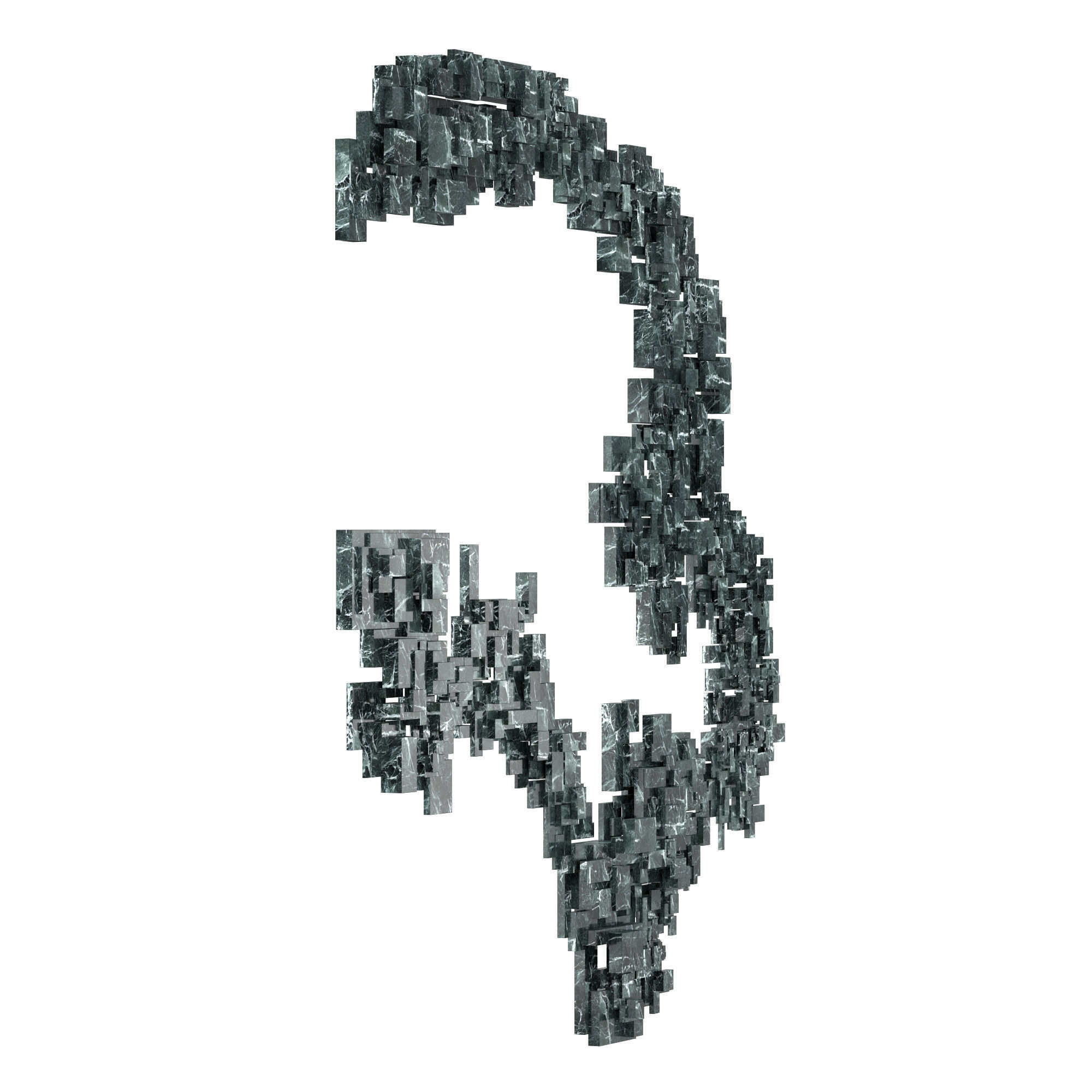 Wall sculpture 3D model | CGTrader