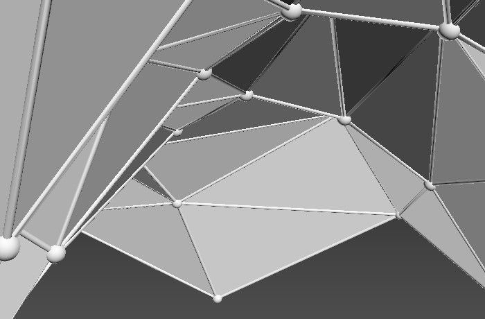 Folded Shade Structure Pavilions 3D model | CGTrader