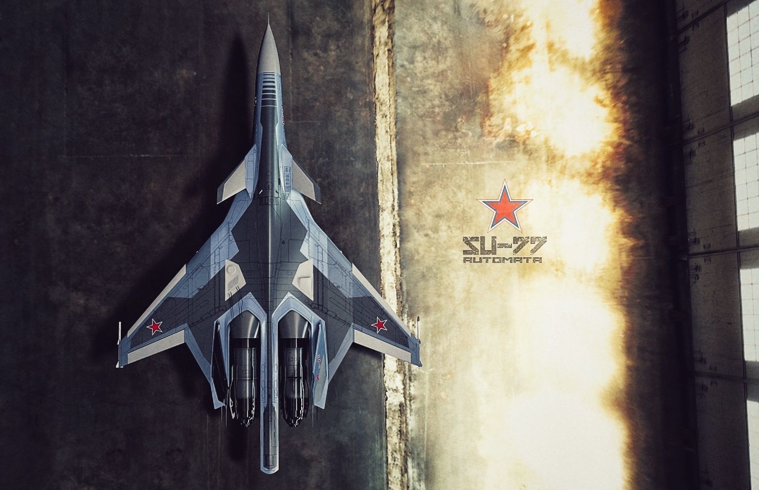 3D model SU-77 AUTOMATA VR / AR / low-poly | CGTrader