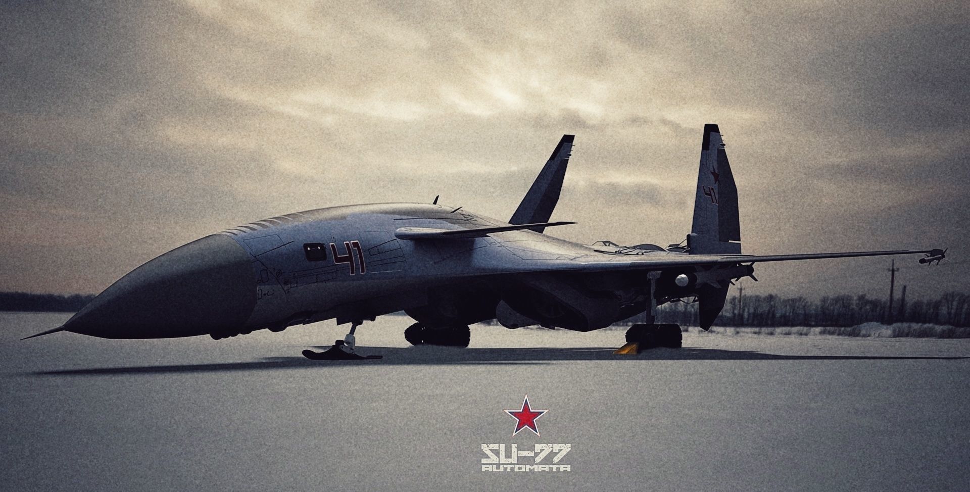 3D model SU-77 AUTOMATA VR / AR / low-poly | CGTrader