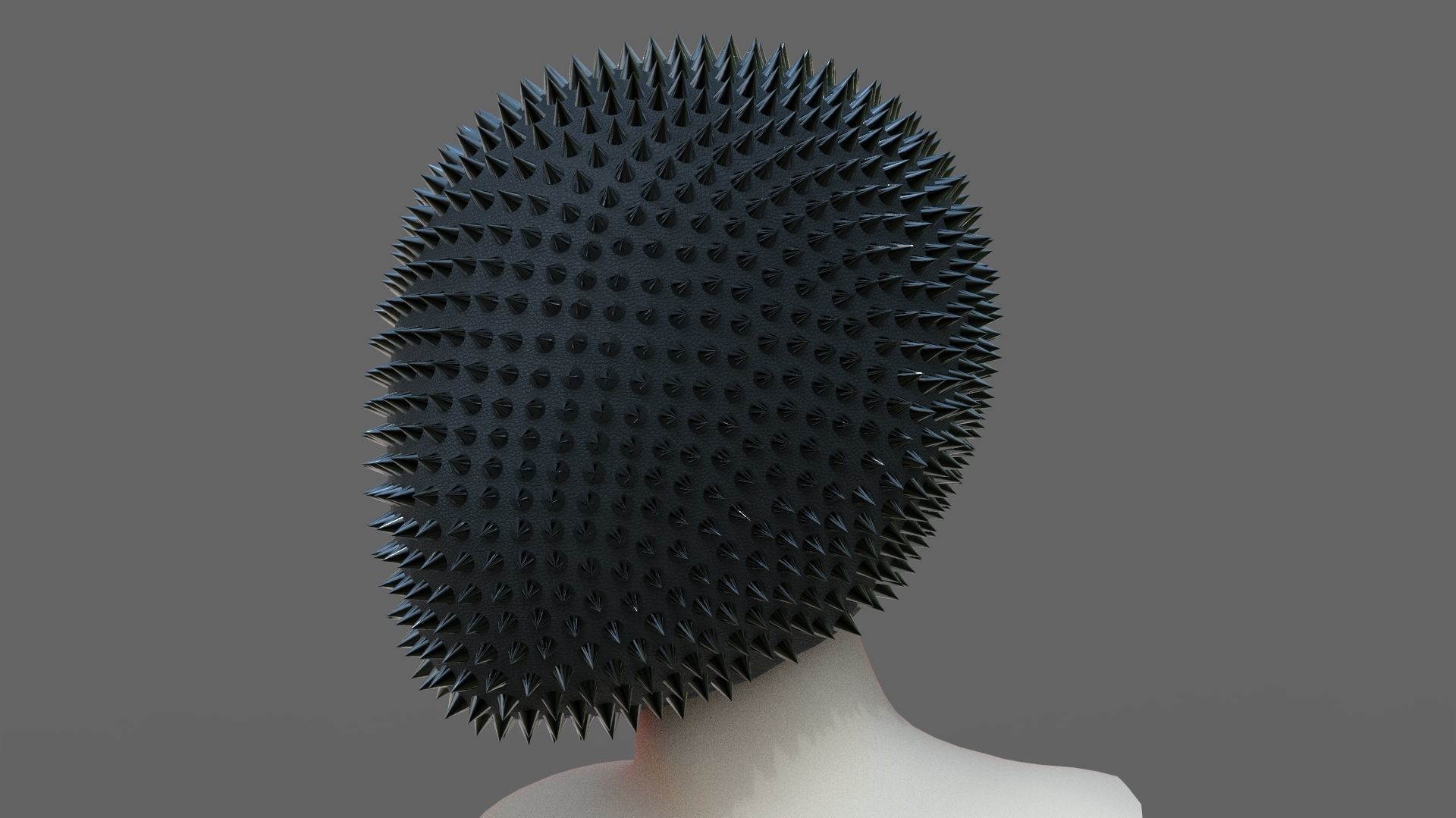 Spike Hood Mask Margiela style 3D model | CGTrader