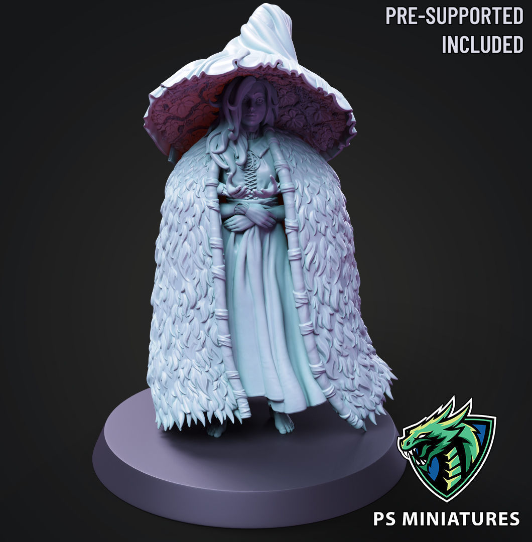 Fey Guide - 4 Variants and Pinup 3D model 3D printable | CGTrader