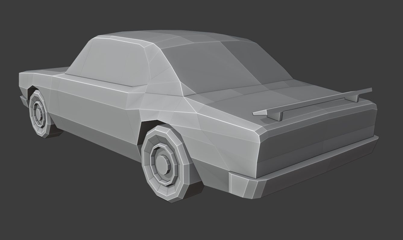 3D model Skyline 2000 GTR Low Poly VR / AR / low-poly | CGTrader