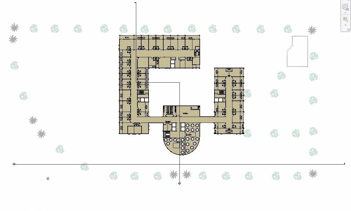 Hotel complete revit project p2 3D model | CGTrader