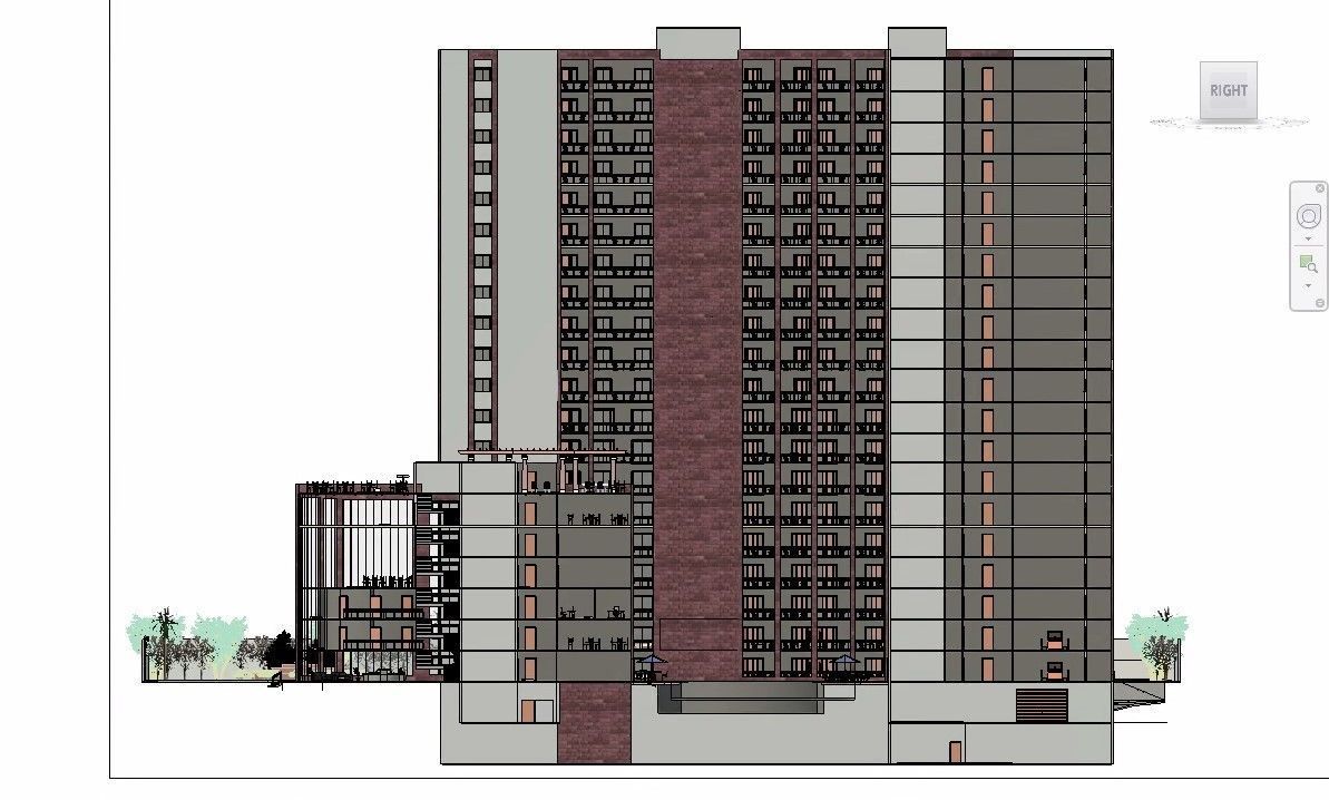 Hotel complete revit project p2 3D model | CGTrader