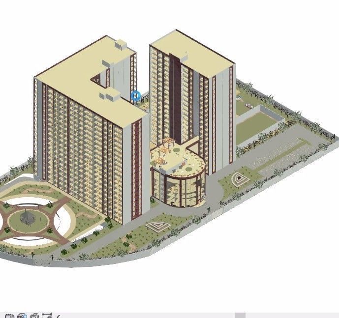 Hotel complete revit project p2 3D model | CGTrader