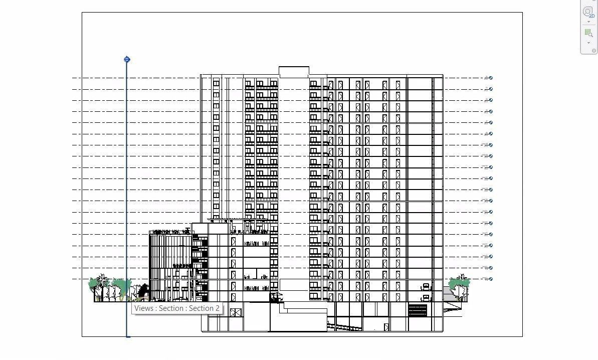 Hotel complete revit project p2 3D model | CGTrader