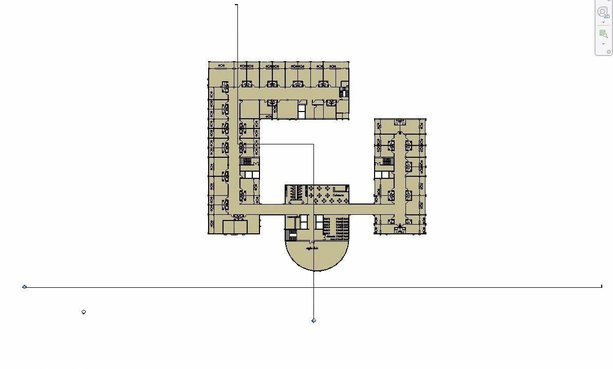 Hotel complete revit project p2 3D model | CGTrader
