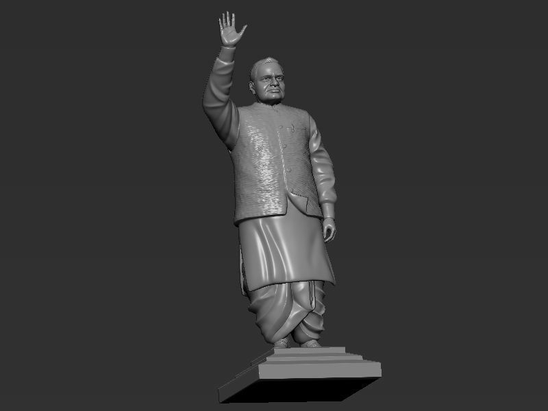 Atal Bihari Vajpayee 3D model 3D printable | CGTrader