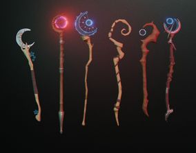 Animated Staff 3D Models | CGTrader