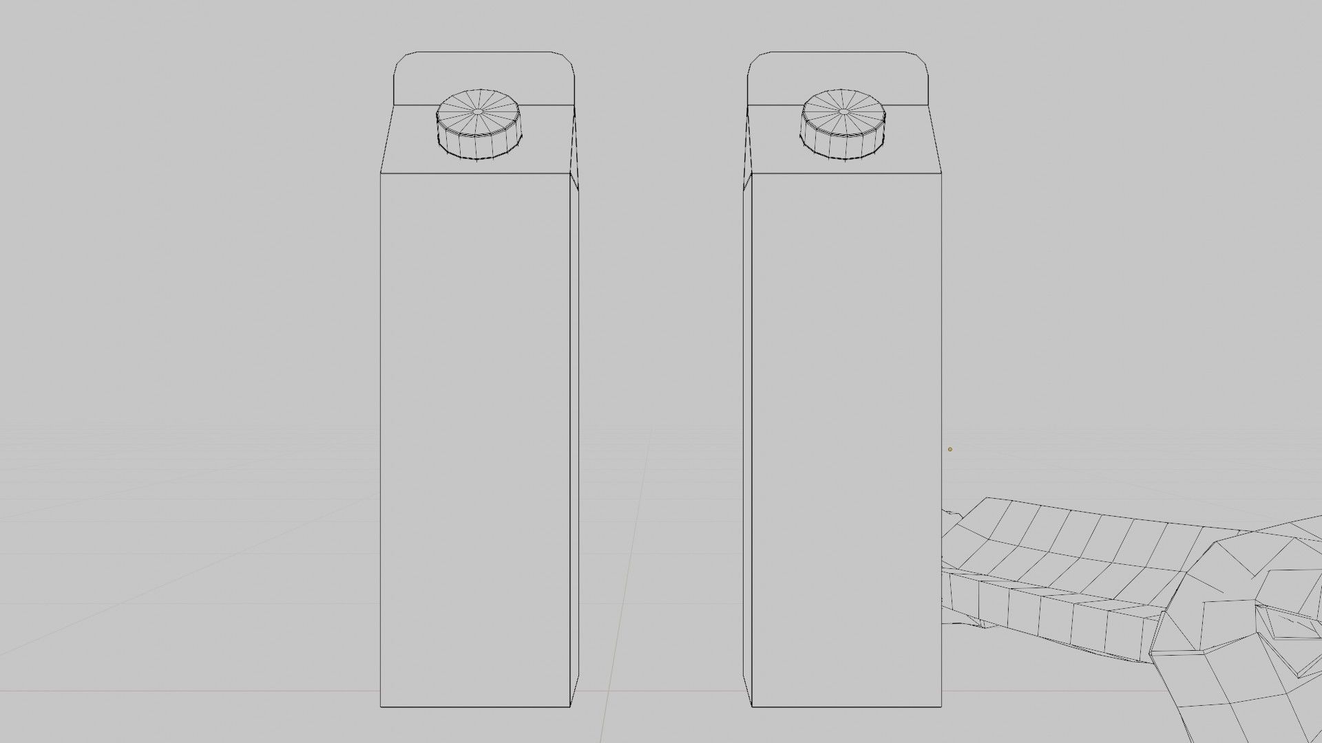 3D model Milk Carton with 2k pbr texture VR / AR / low-poly | CGTrader