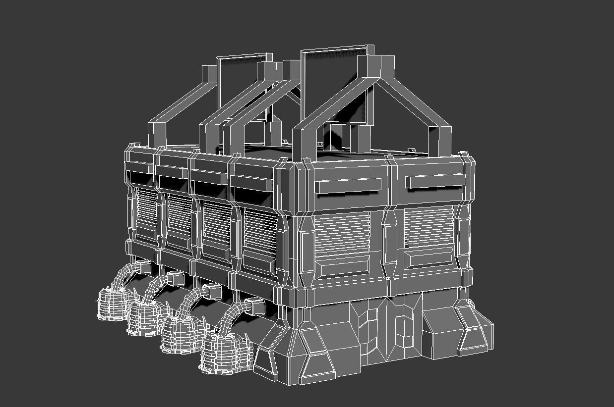 Science fiction Sci-fi Building design 3D model | CGTrader