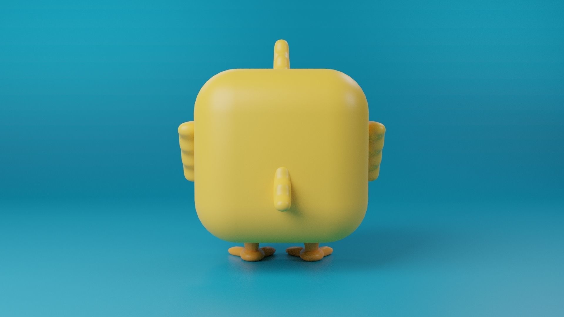 3D Cute cube character Animals pack 3D model | CGTrader