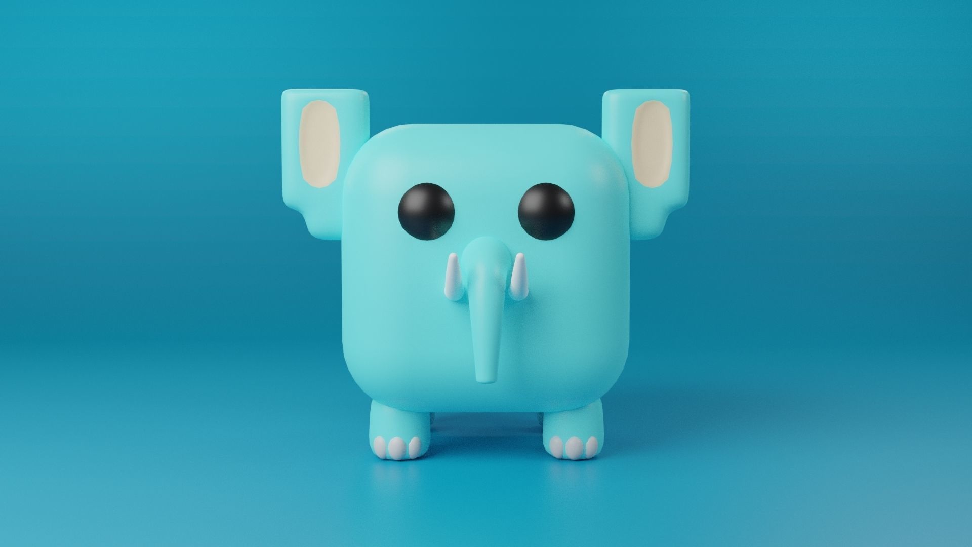 3D Cute cube character Animals pack 3D model | CGTrader