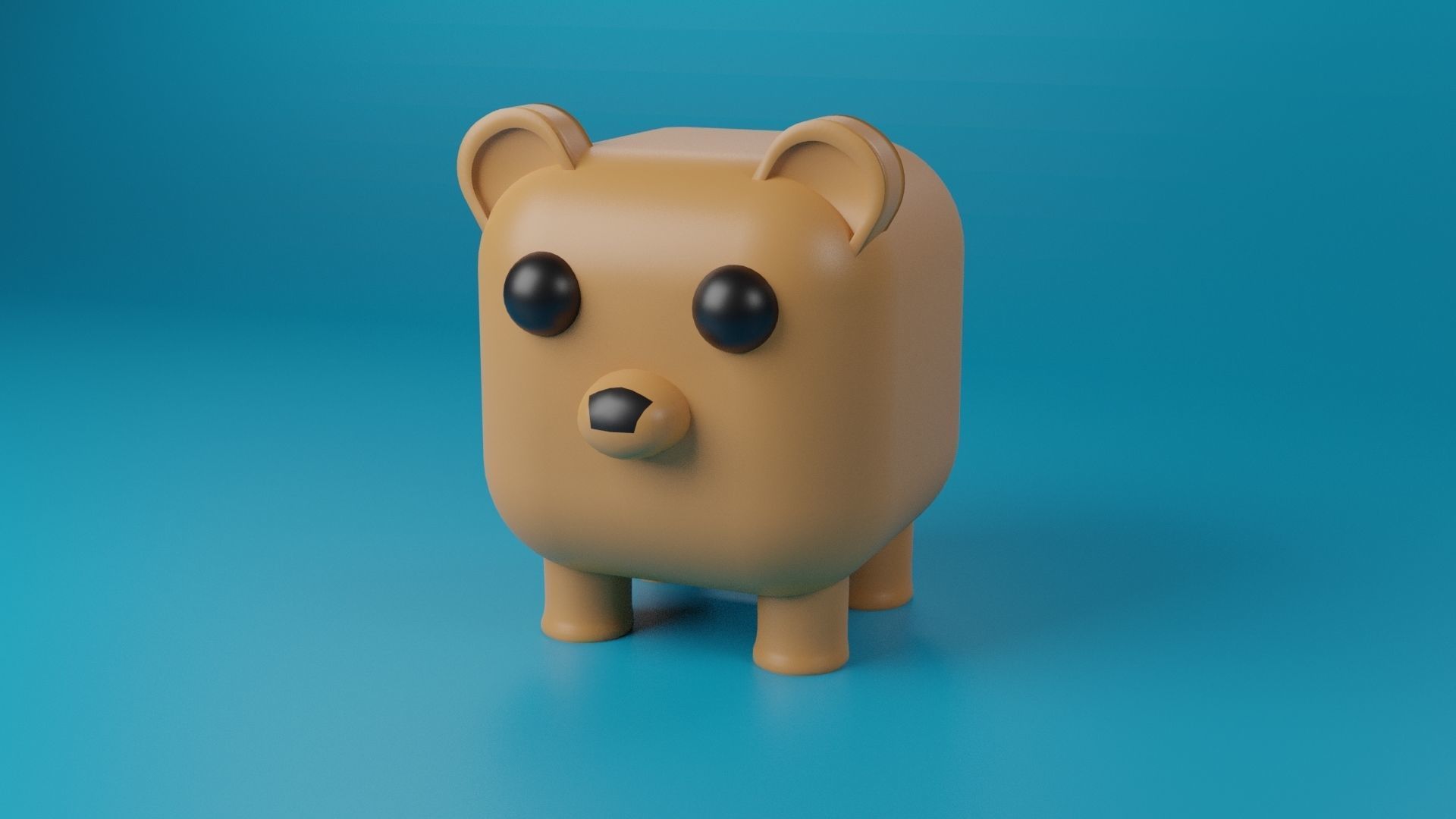 3D Cute cube character Animals pack 3D model | CGTrader
