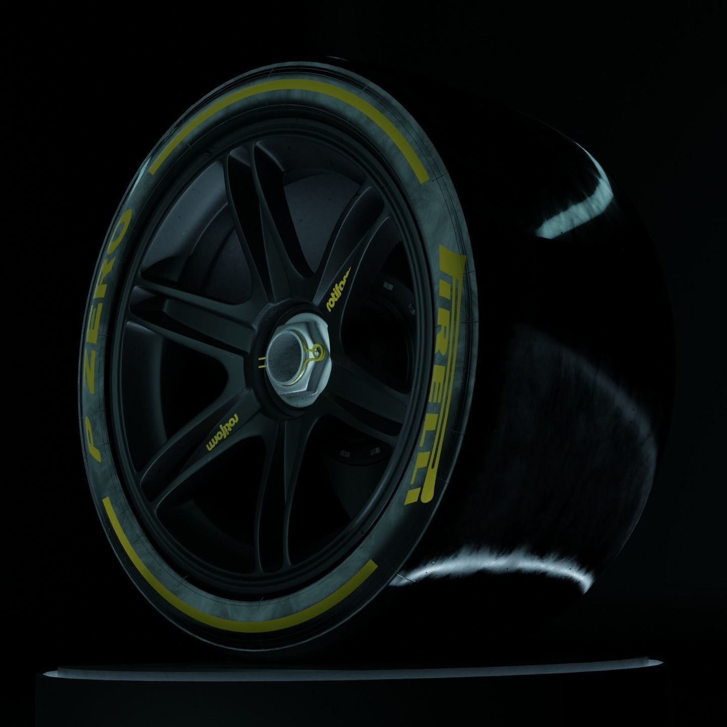 rotiform NGO wheel 3D model | CGTrader