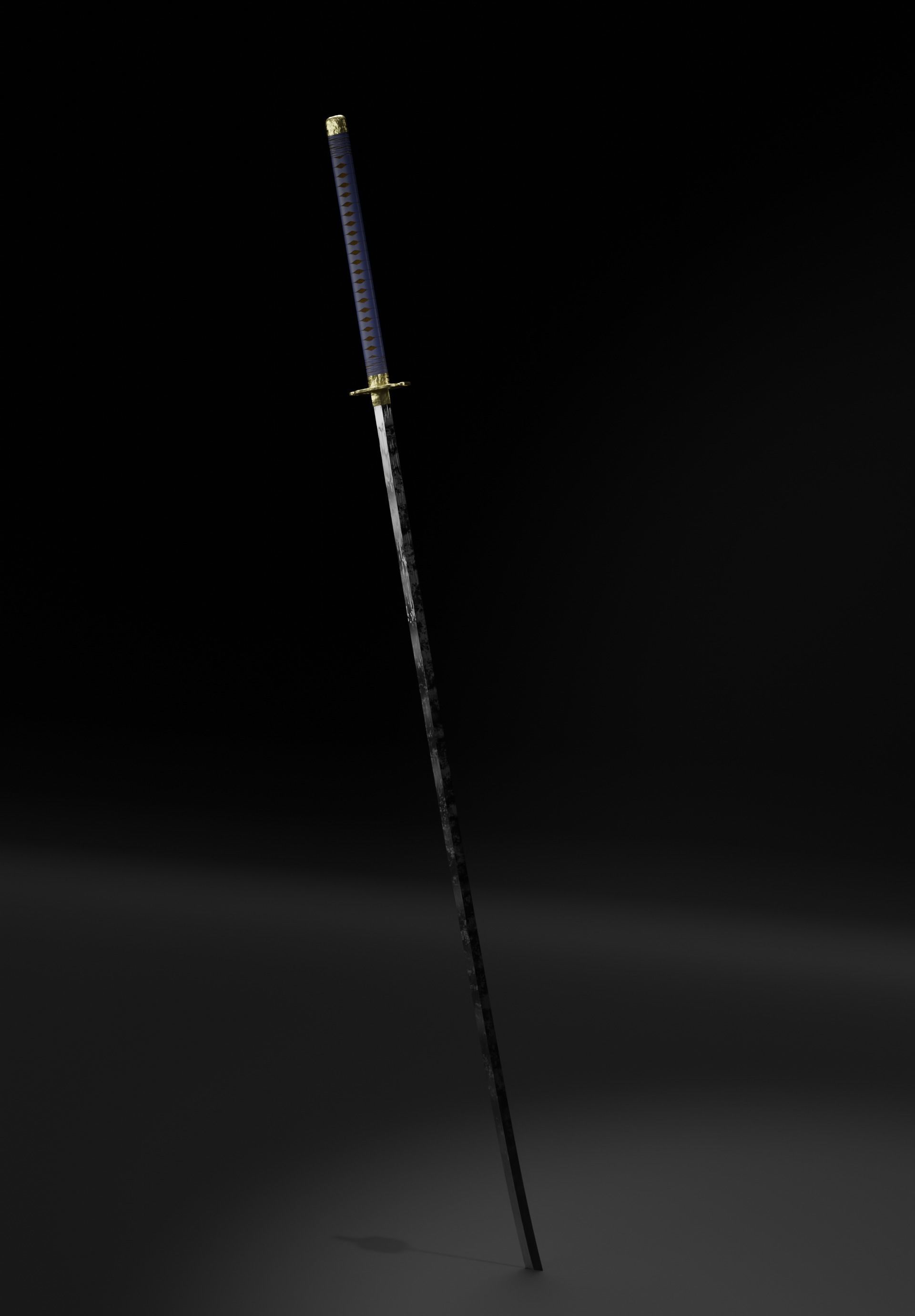 Masamune Sword - Final Fantasy VII Remake 3D model | CGTrader