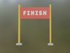 Finish line Finish Gate Low Poly free VR / AR / low-poly 3D model ...