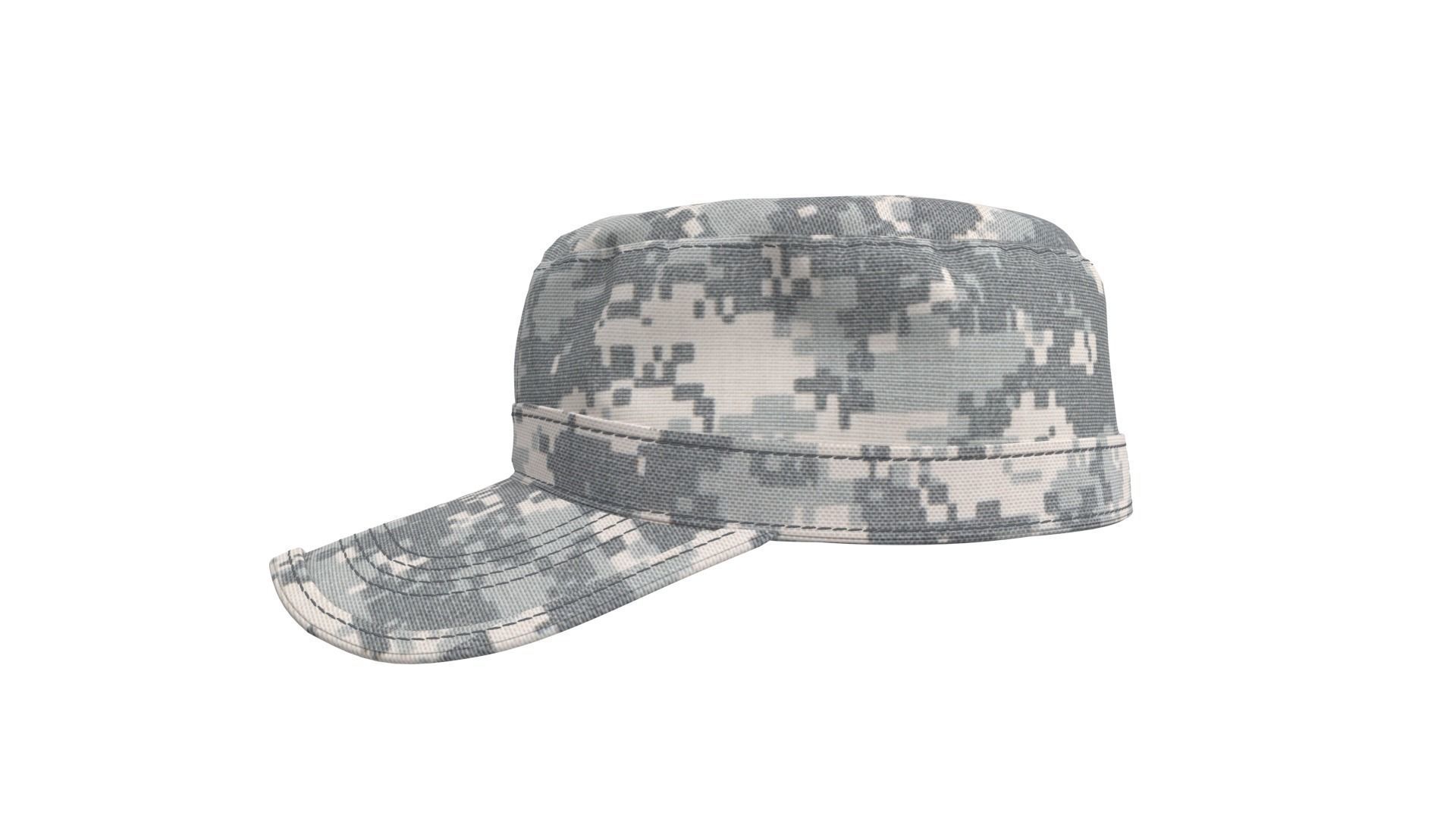 Army Cap - Marvelous Designer 3D model | CGTrader