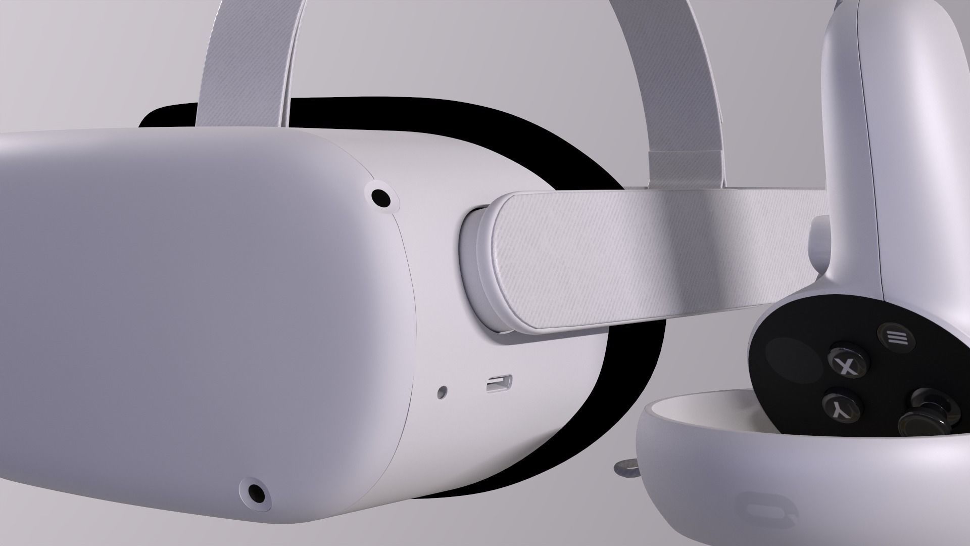 Oculus Quest 2 3D model | CGTrader