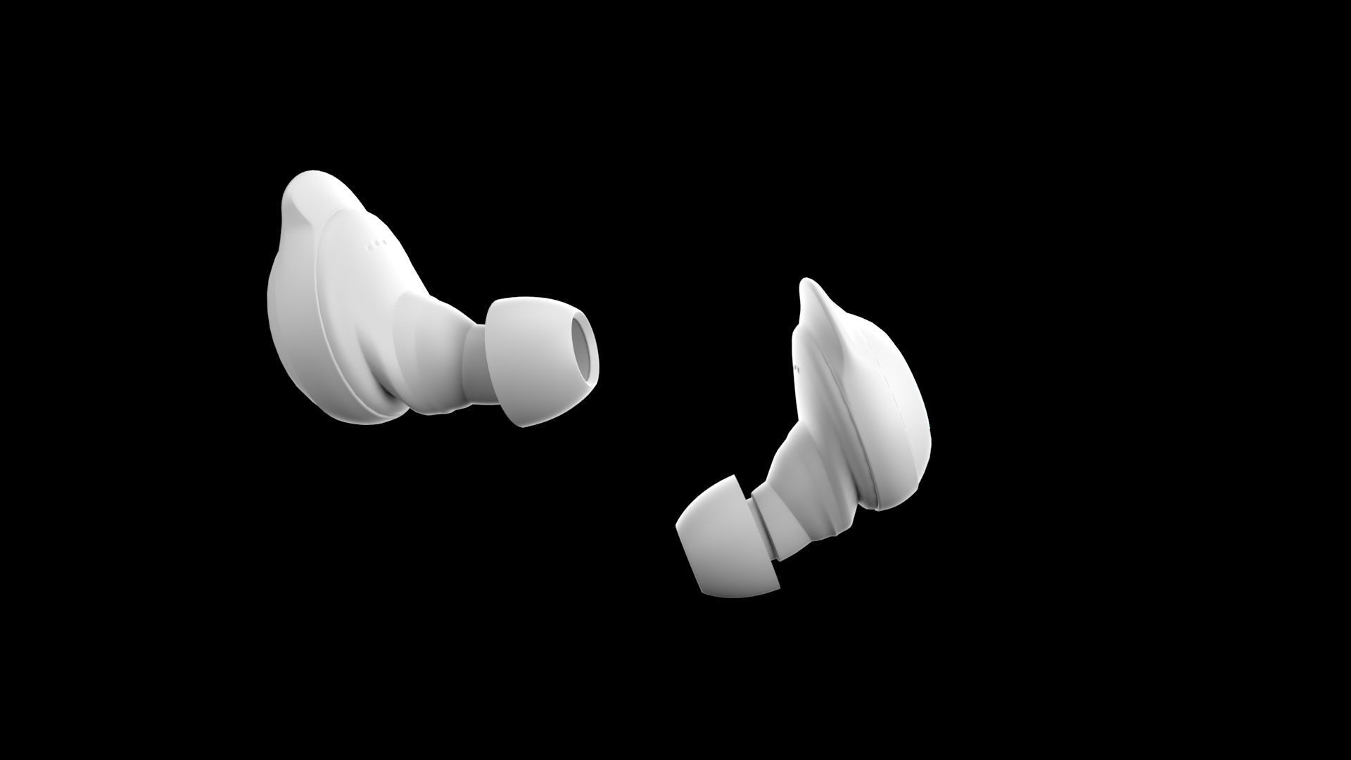 3D model low poly Ear buds 3Dmodel VR / AR / low-poly | CGTrader