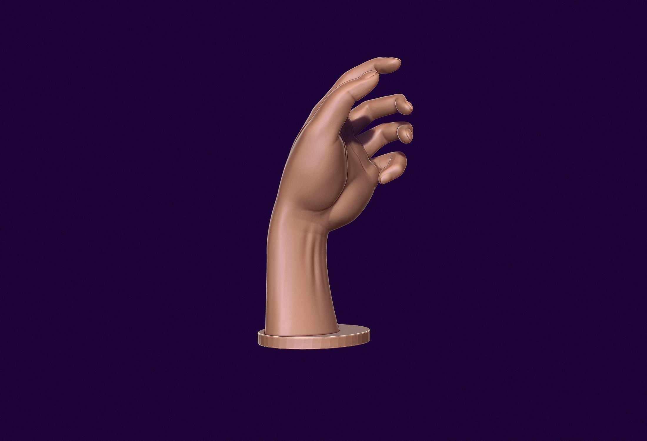 hand for 3d printing 3D model 3D printable | CGTrader