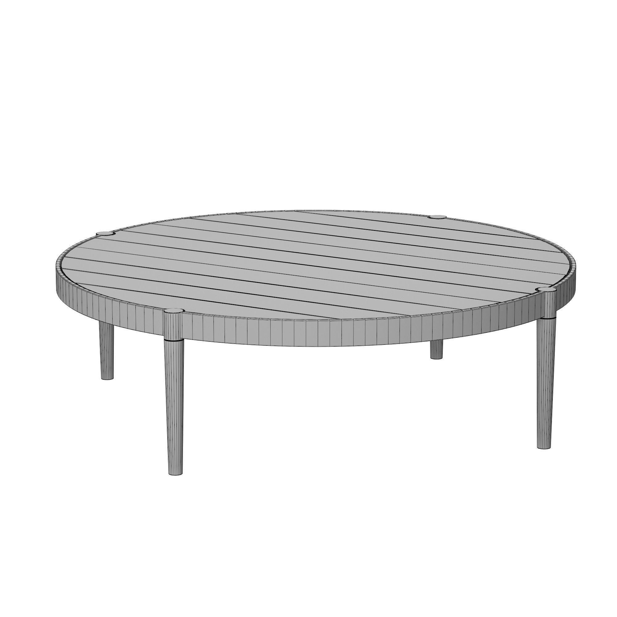 Trace Coffee Table 3D model | CGTrader