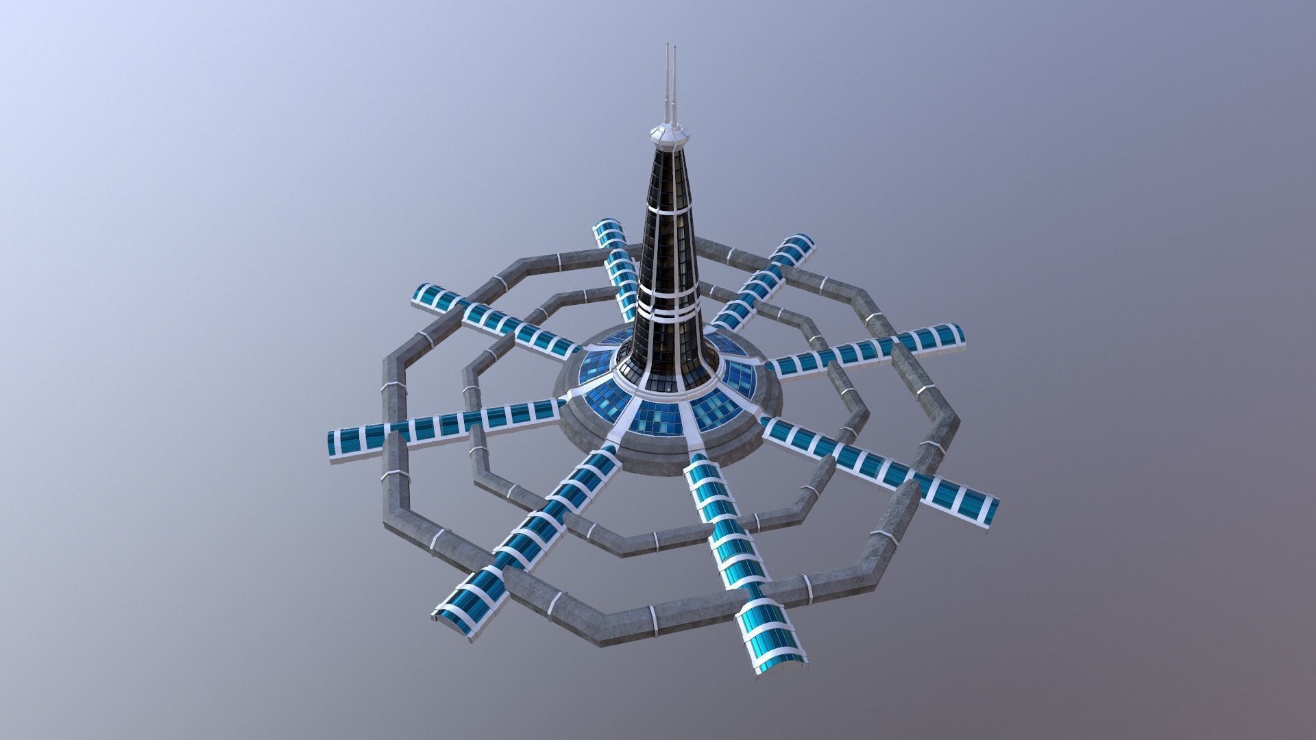 3D model Millennium Gate - Star Trek VR / AR / low-poly | CGTrader