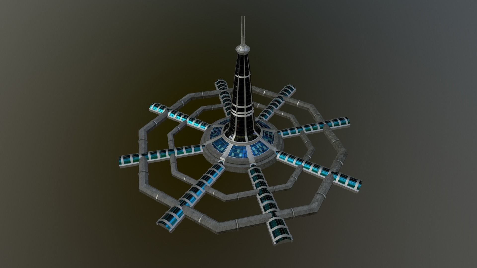 3D model Millennium Gate - Star Trek VR / AR / low-poly | CGTrader