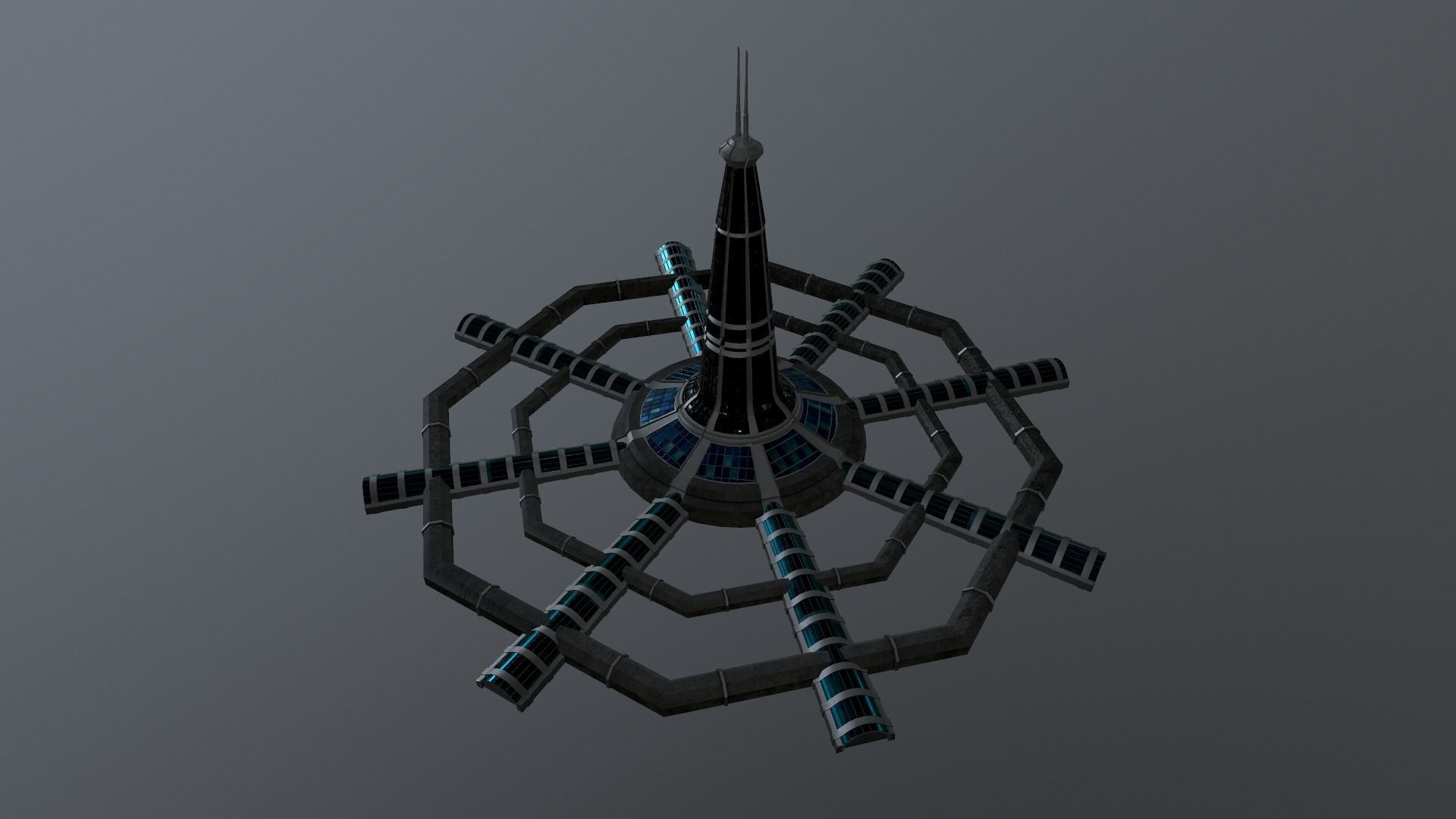 3D model Millennium Gate - Star Trek VR / AR / low-poly | CGTrader