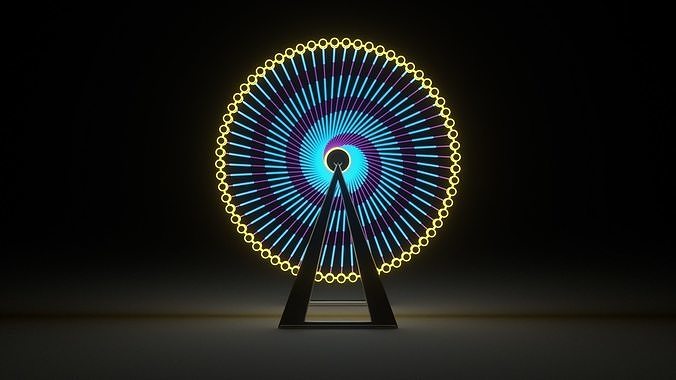 Fairess Wheel 3D model | CGTrader