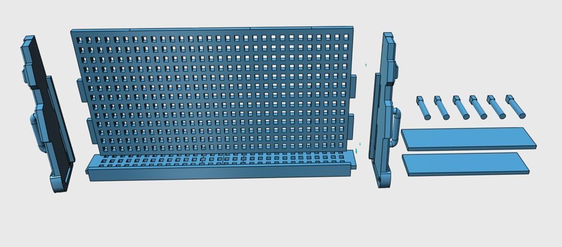 Legends Scale Rifle Rack 3D model 3D printable | CGTrader