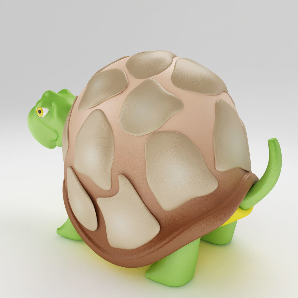 Tortoise 3d model 2 toy turtle 3D model | CGTrader