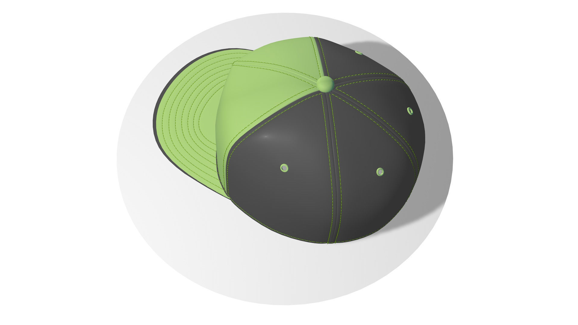 Cap header baseball R1 3D model | CGTrader