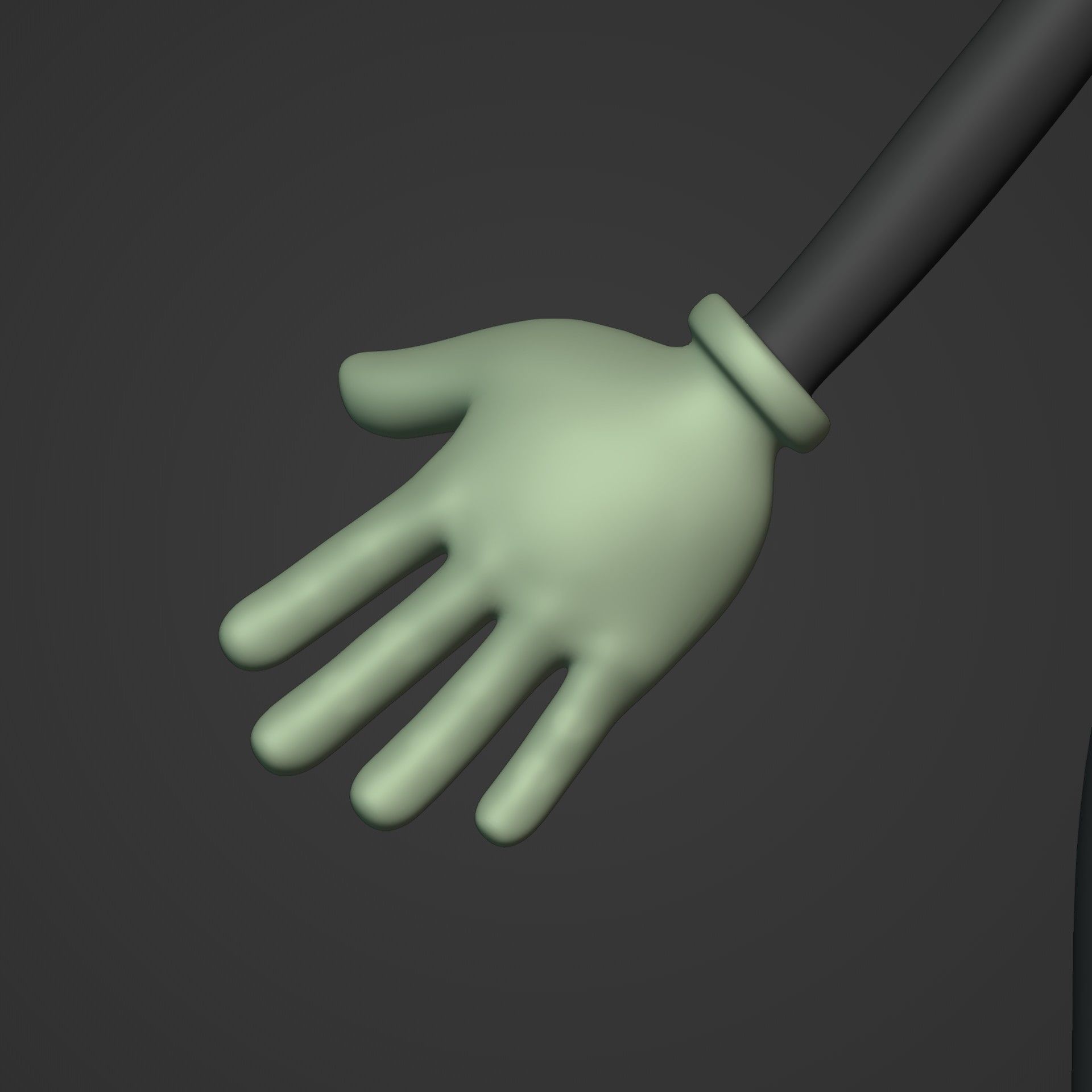 3D model Cartoon Arms - Legs VR / AR / low-poly | CGTrader