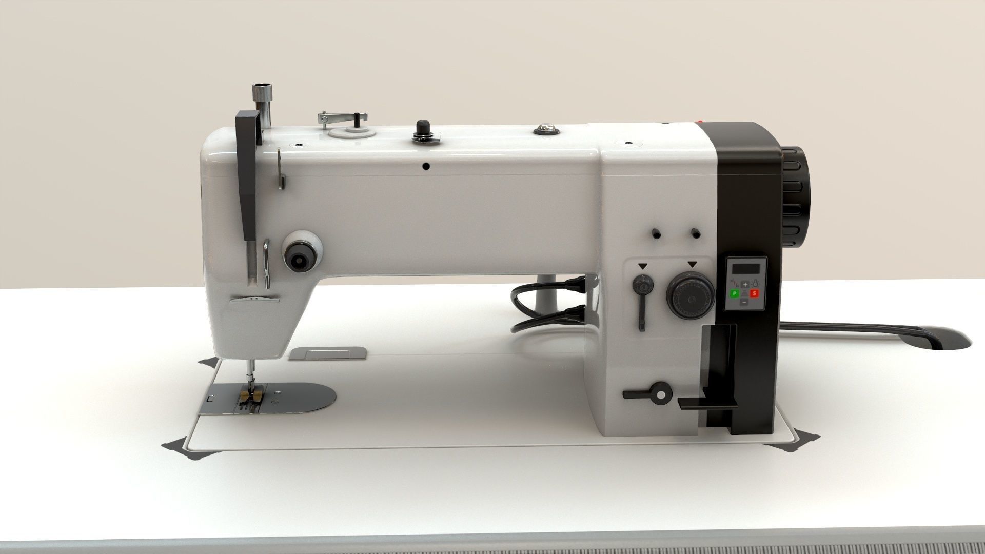 Sewing Machine Industrial 3D model | CGTrader