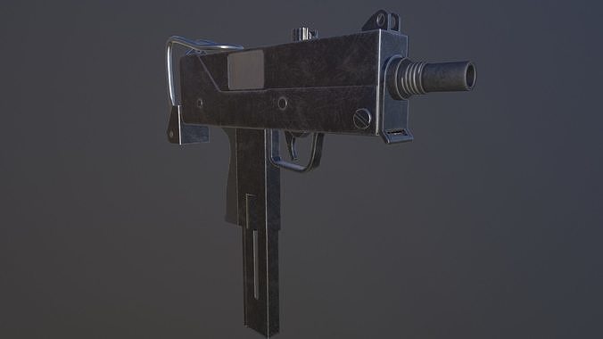 3D model MAC-10 game ready model VR / AR / low-poly | CGTrader