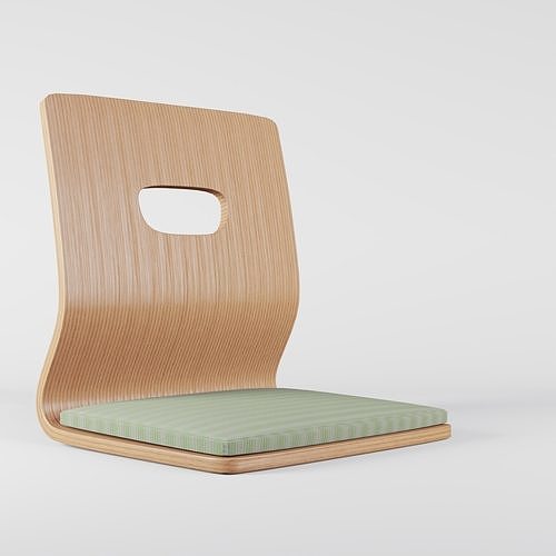 Legless Chair 3D model | CGTrader