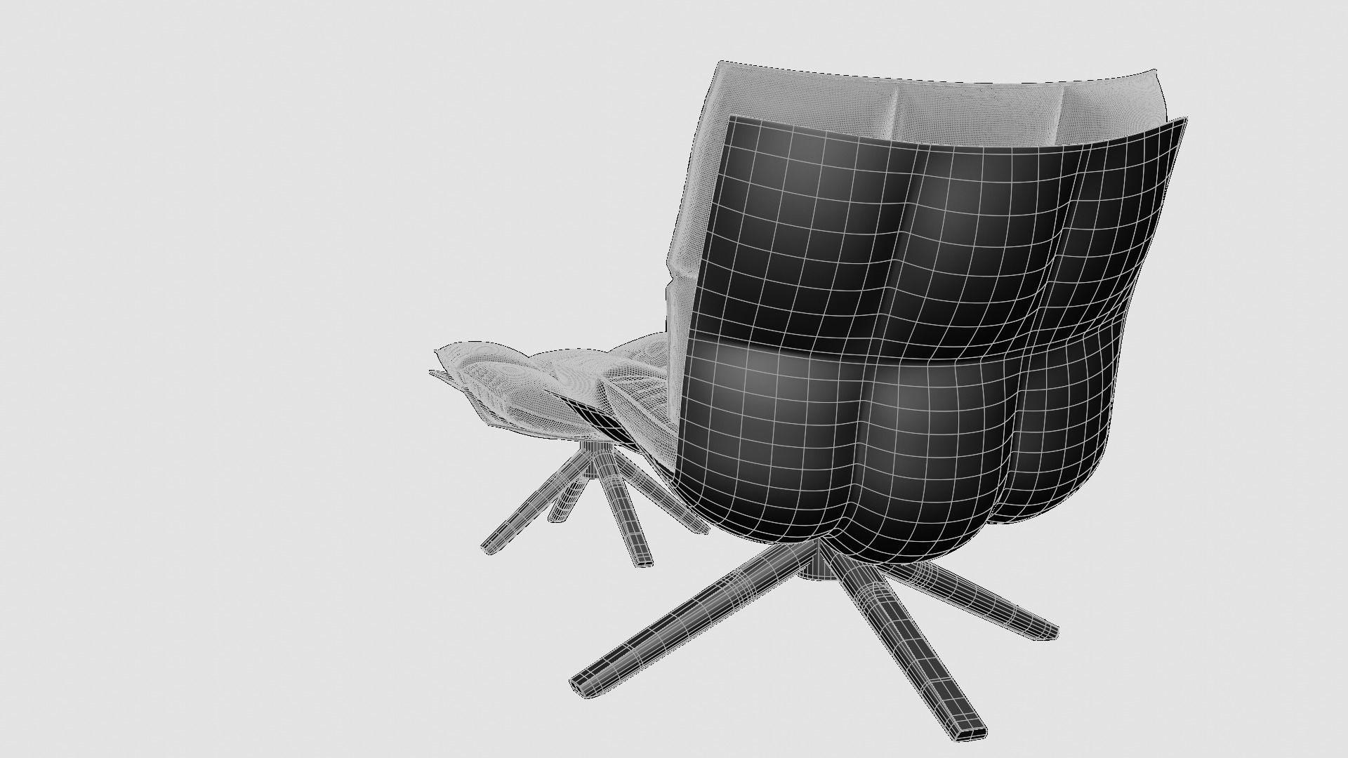 Husk Armchair and DIY 3D model | CGTrader