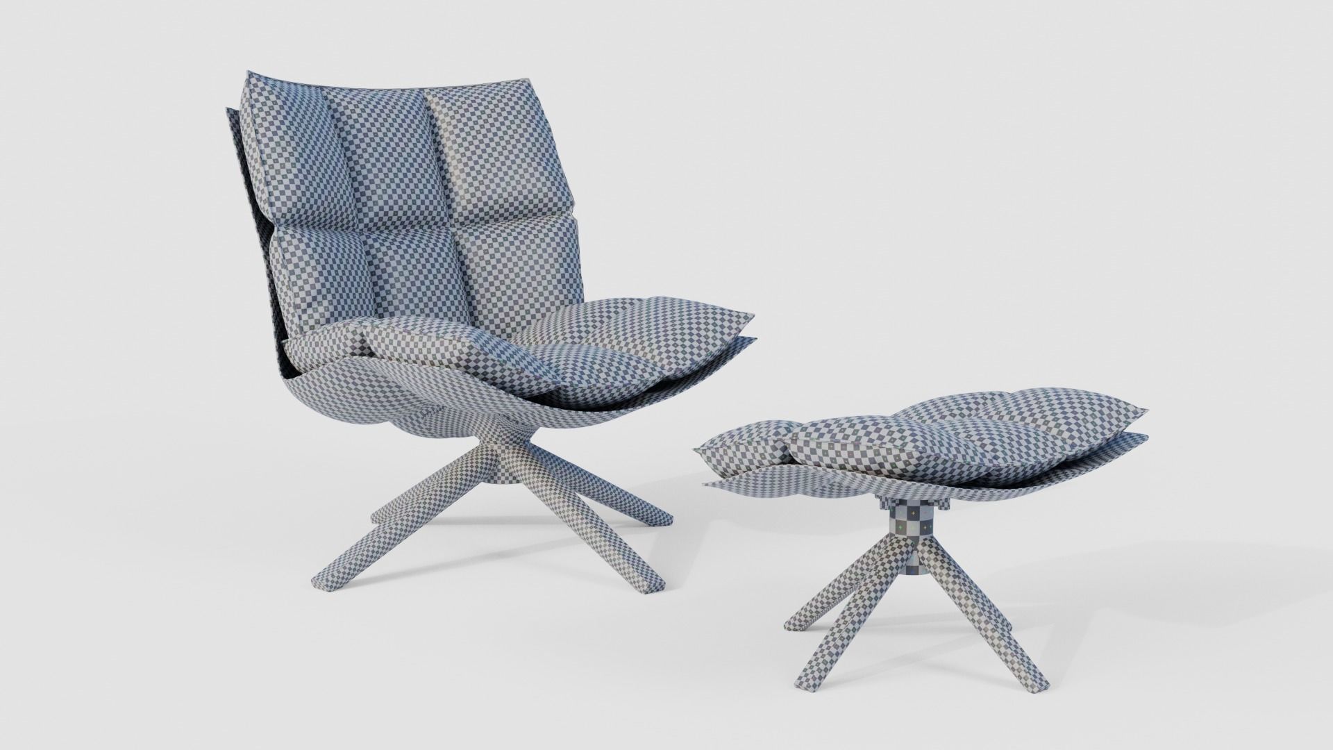 Husk Armchair and DIY 3D model | CGTrader