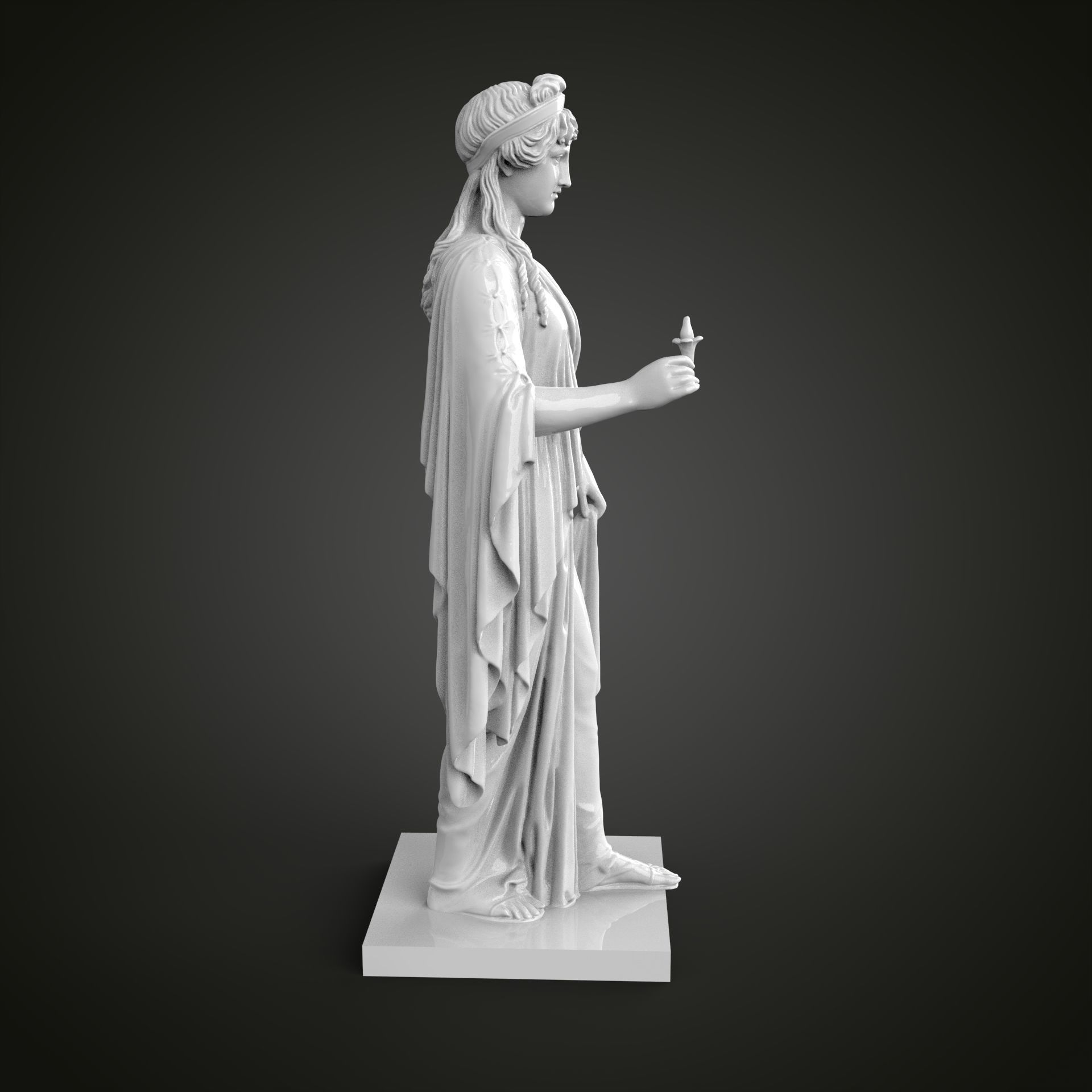 Goddess of hope 3D model 3D printable | CGTrader
