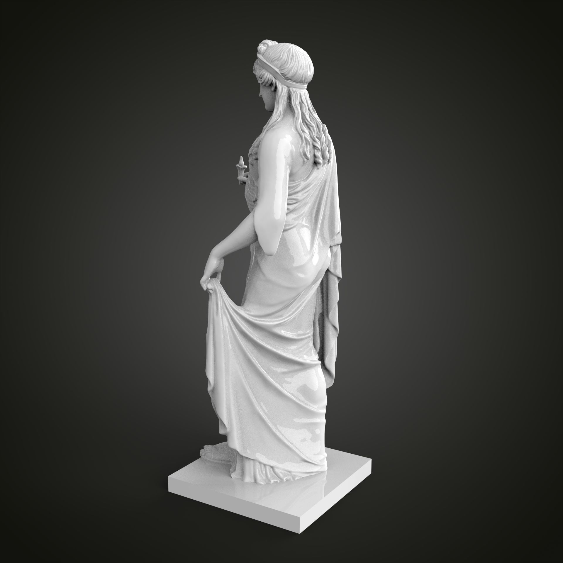 Goddess of hope 3D model 3D printable | CGTrader
