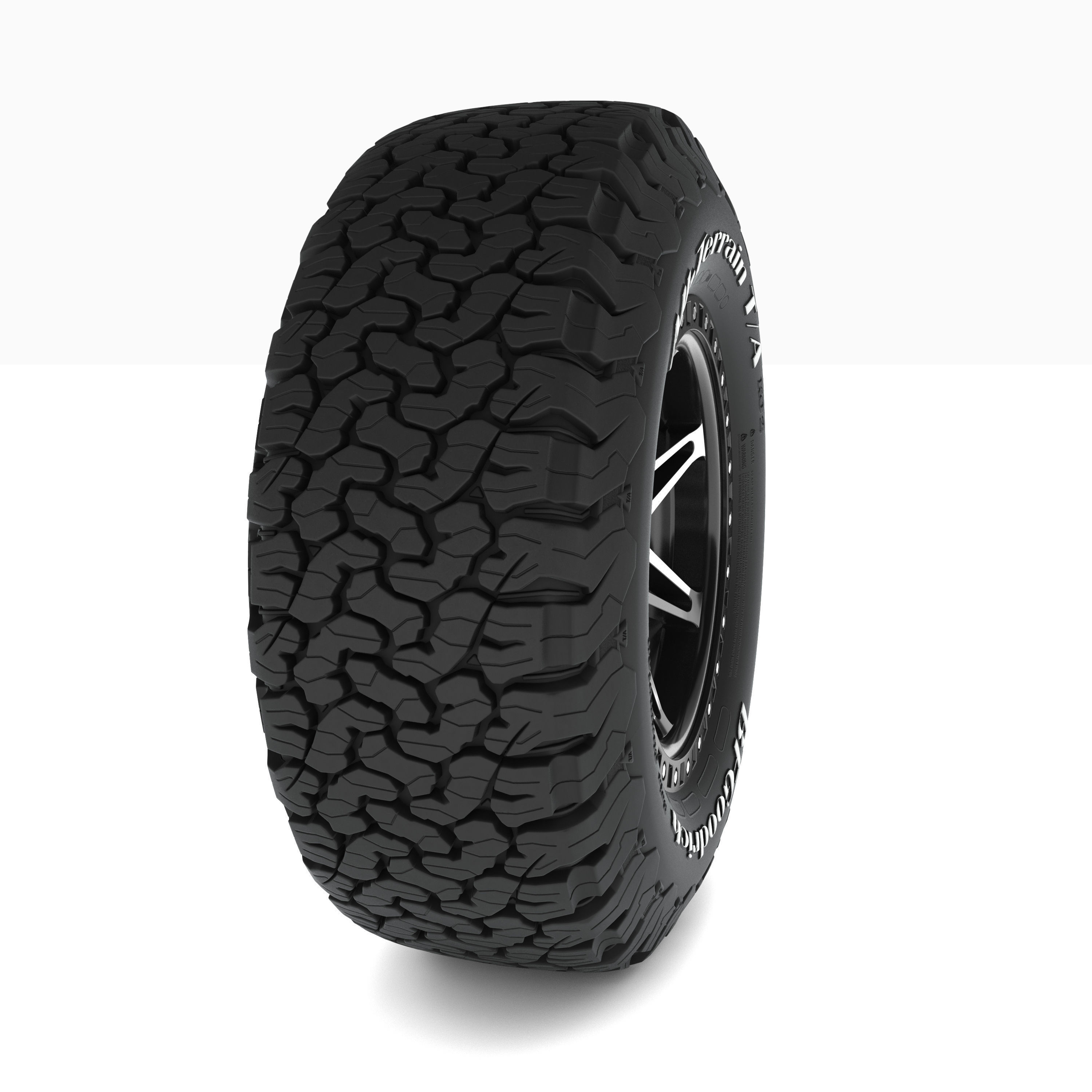 BFGoodrich All-Terrain TA KO2 Tire 3D model | CGTrader
