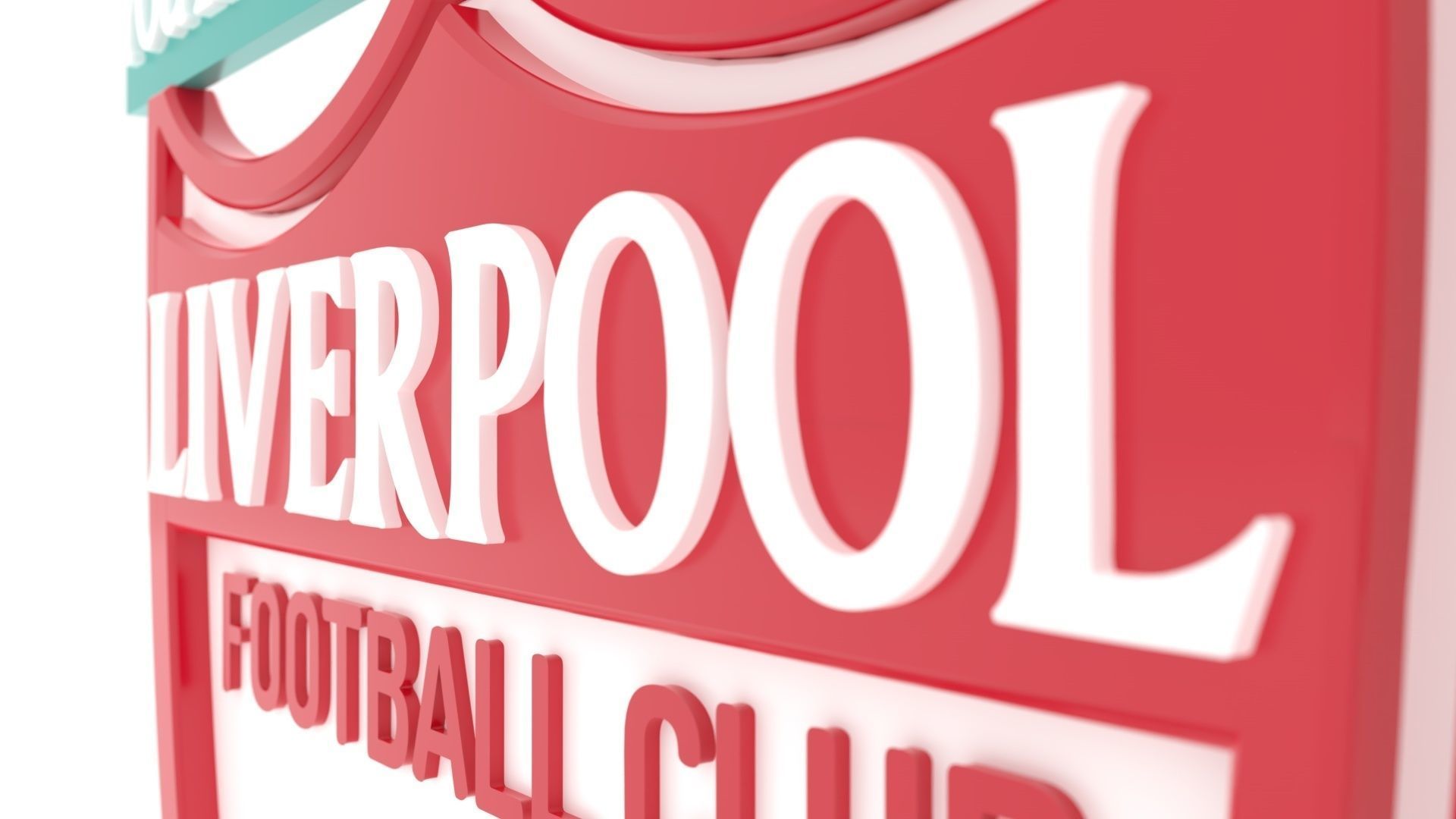 Liverpool Logo 3D model | CGTrader