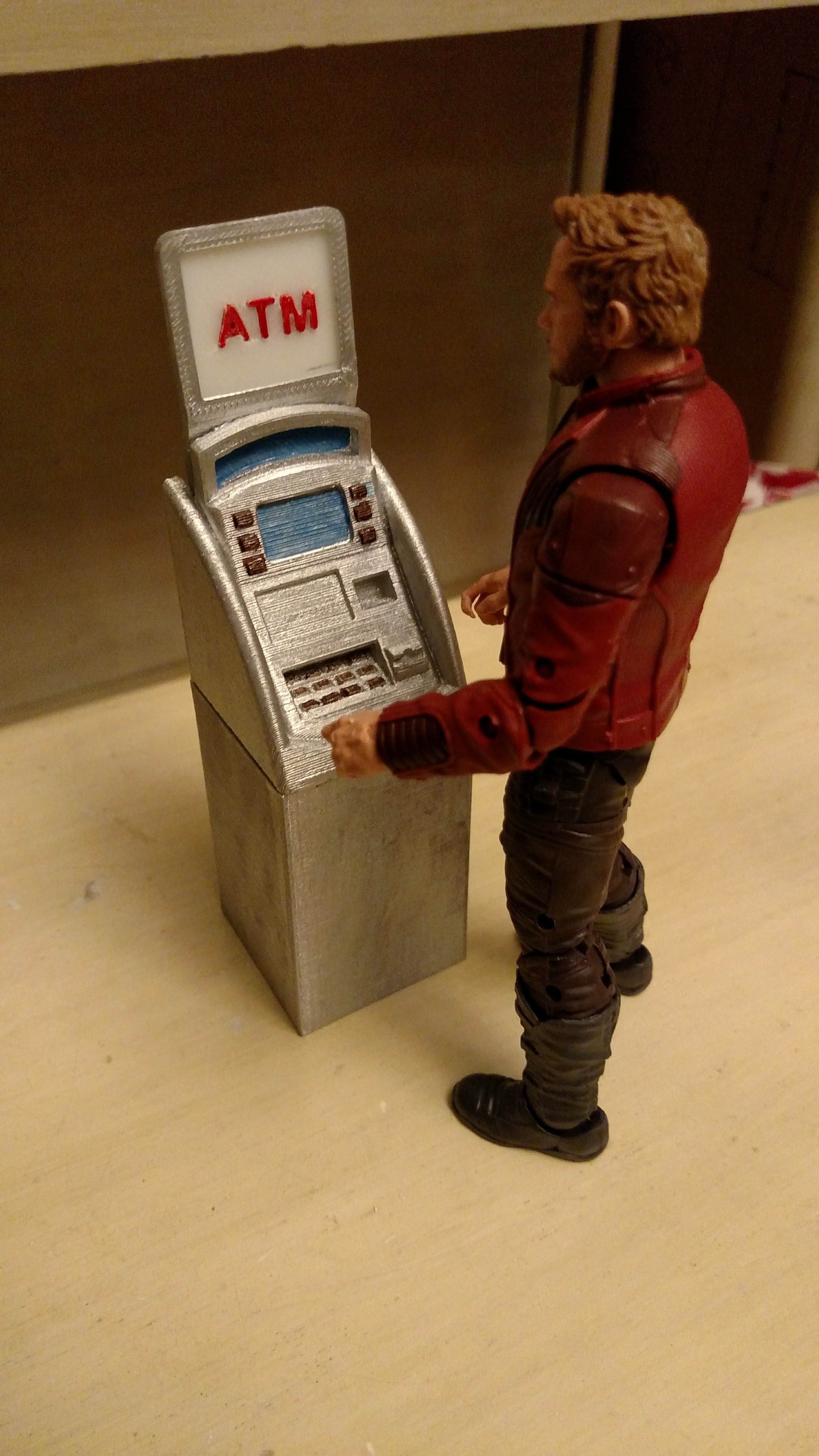 ATM Cash Machine 3D model 3D printable | CGTrader
